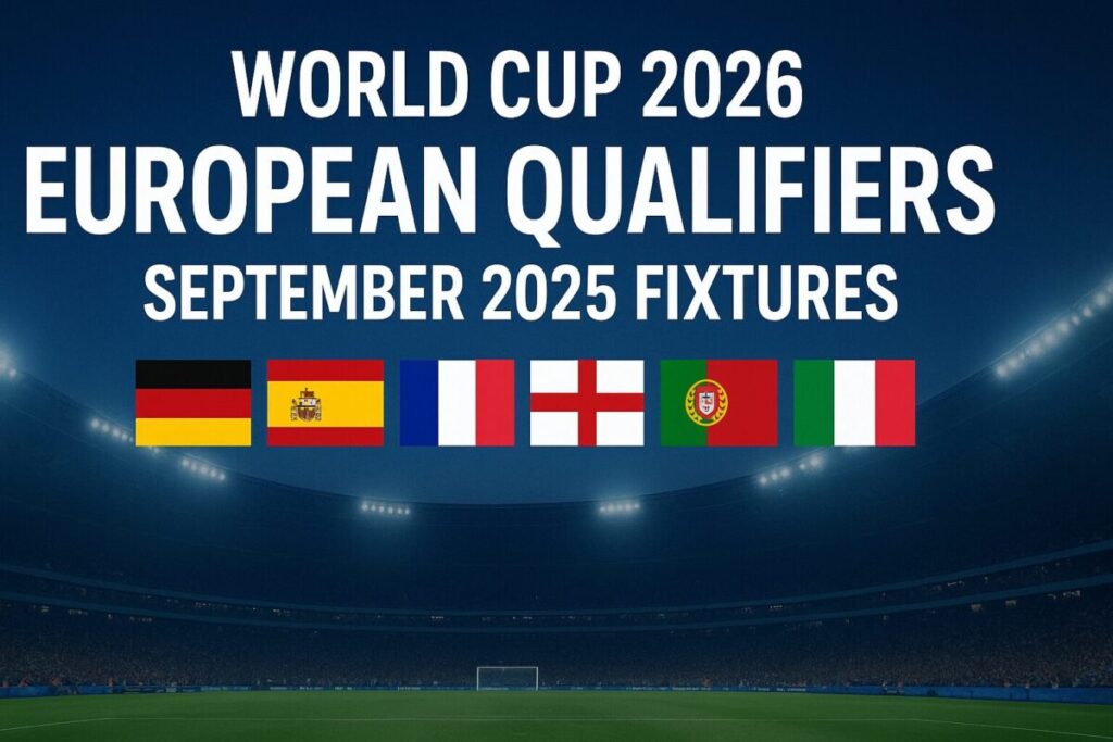 FIFA World Cup 2026 European Qualifiers Fixtures, Standings & Schedule ...